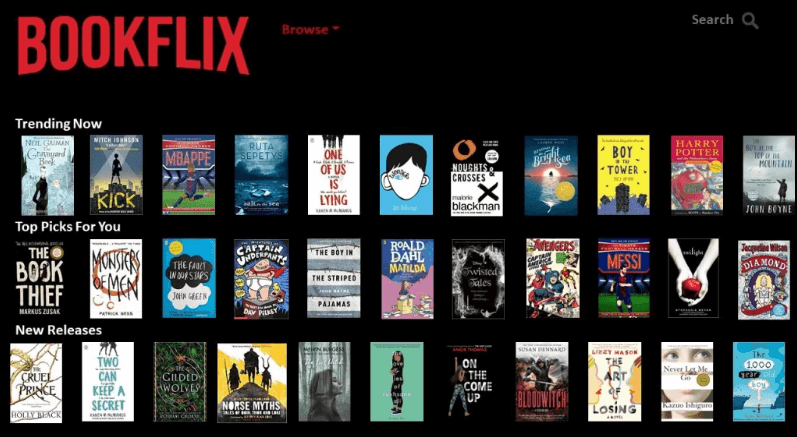 BSB Bookflix - Book Recommendation & Reading Platform